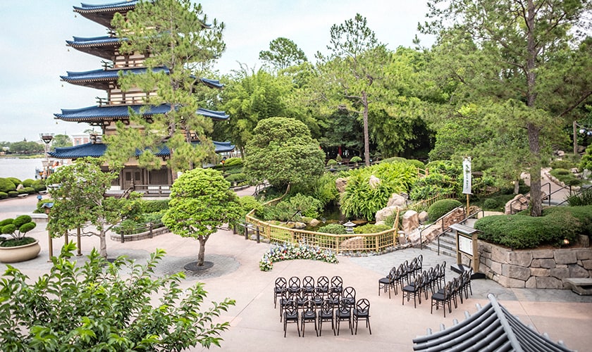 Epcot Japan Pavilion Wedding Got Married At Epcot On Friday To My
